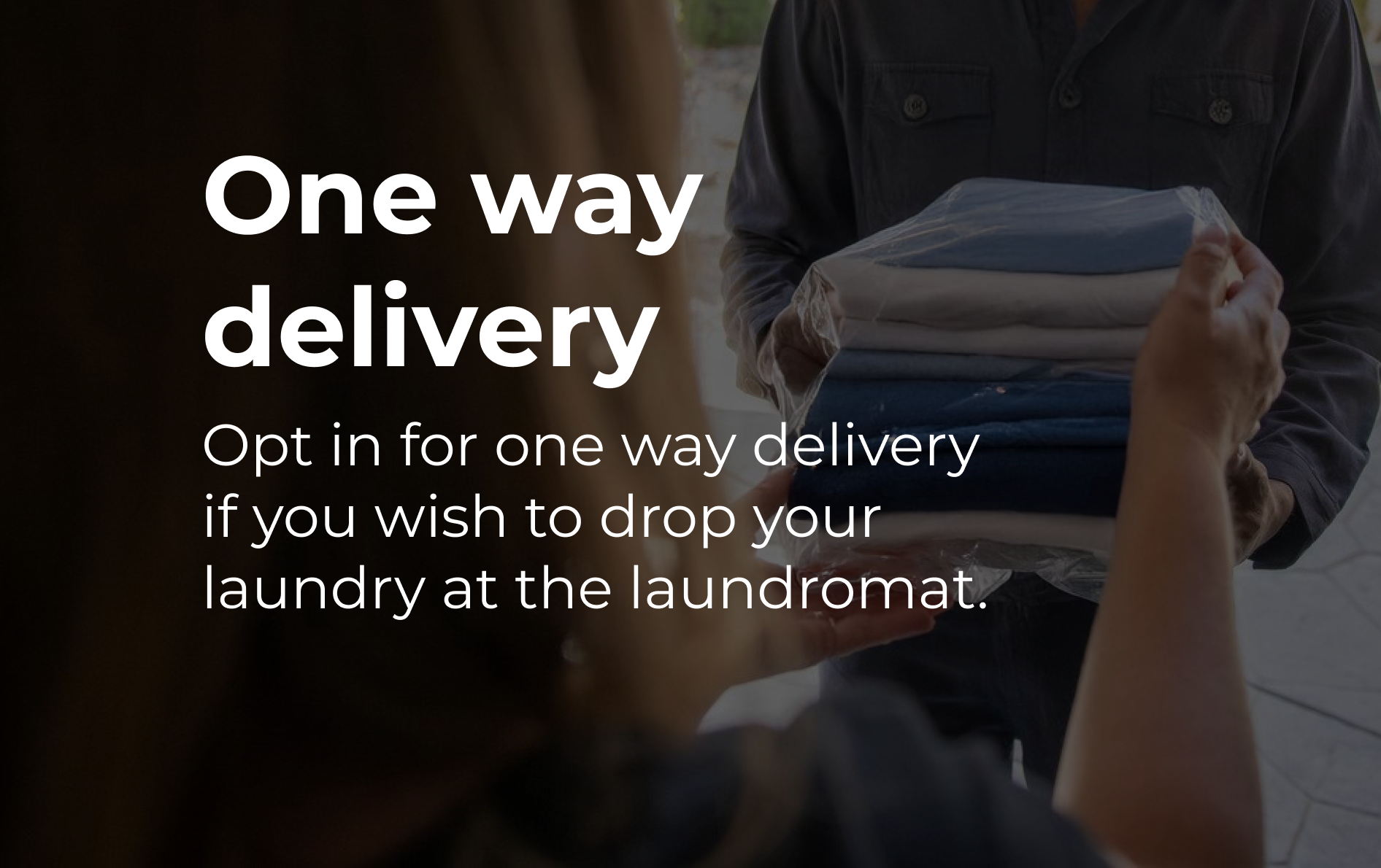 Pick Up & Delivery - Laundromax